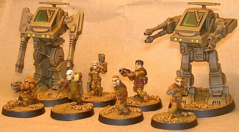 [TMP] "Sources for 28mm plastic combatwalkers/large robots?" Topic